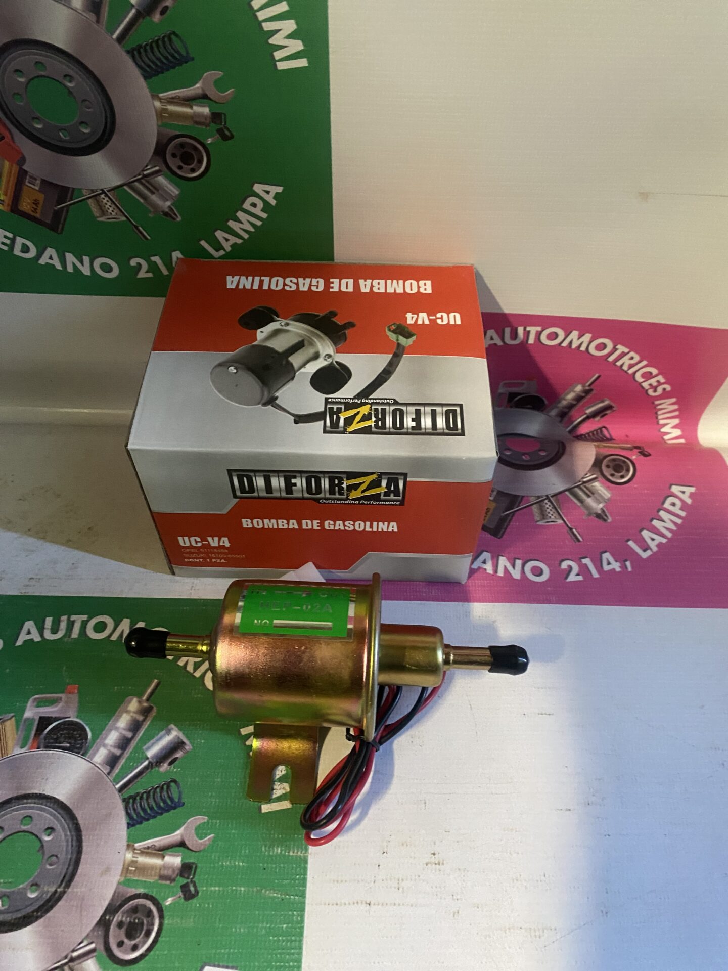 BOMBA BENCINA EXTERIOR UNIVERSAL – Tienda Desarmaduria Lampa