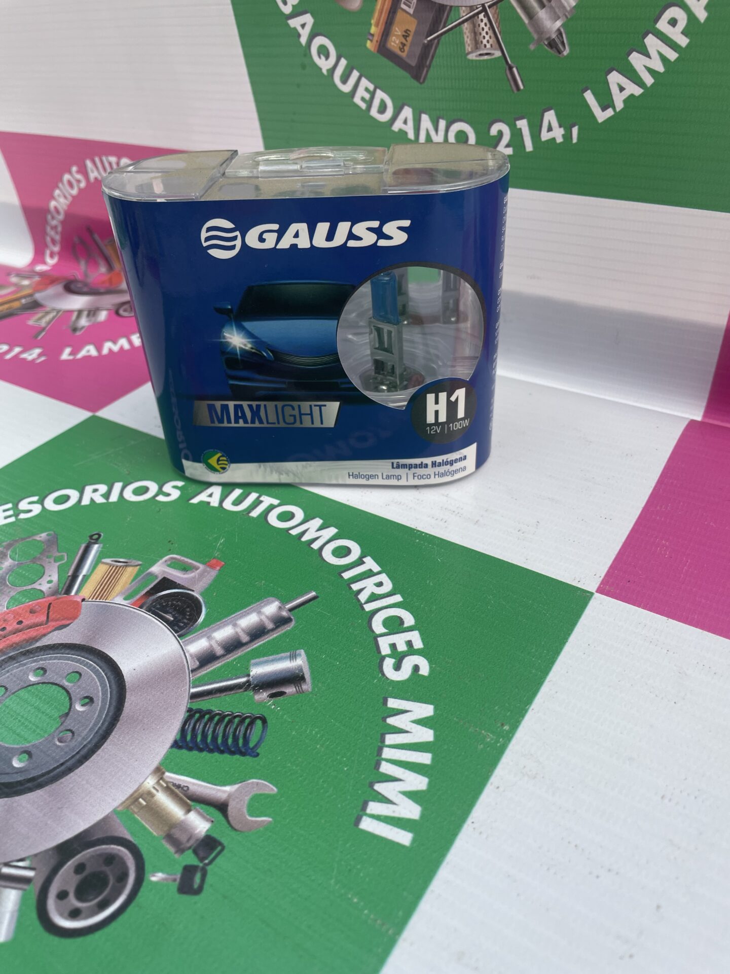 AMPOLLETAS LUZ DIA GAUSS HI 12V-100W – Tienda Desarmaduria Lampa