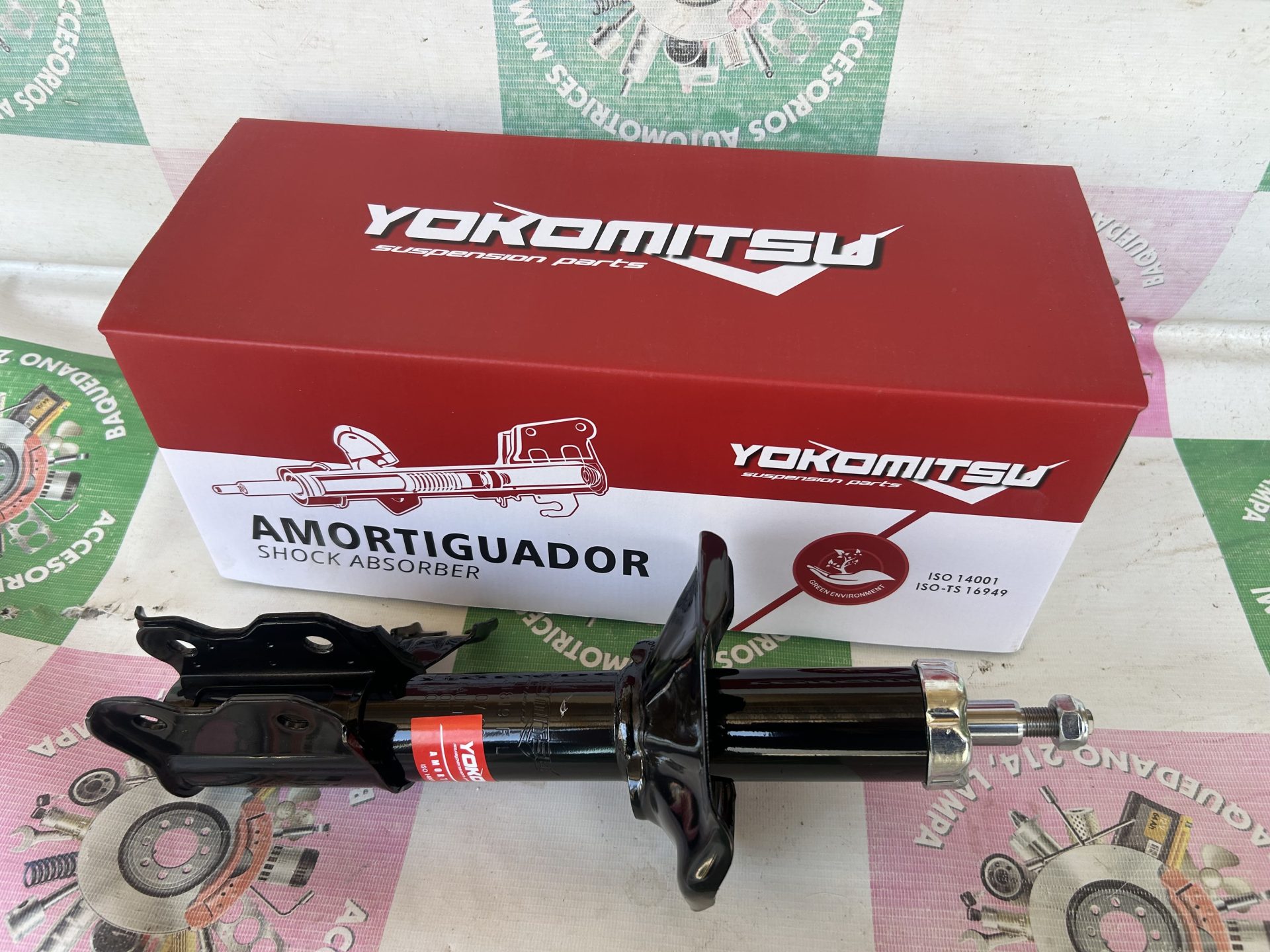 Amortiguador Nissan v16 LH yokomitsu – Tienda Desarmaduria Lampa