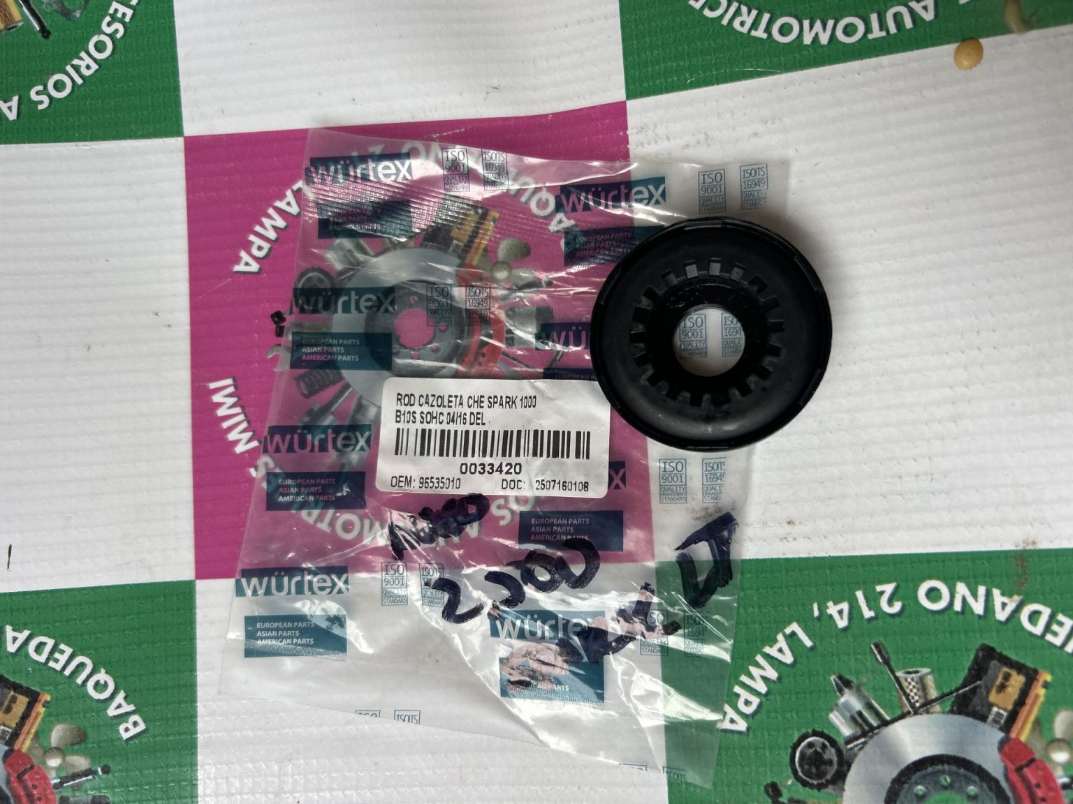 RODAMIENTO CAZOLETA CHEVROLET AVEO 1.4(2004-2016), CHEVROLET SPARK 800 ...